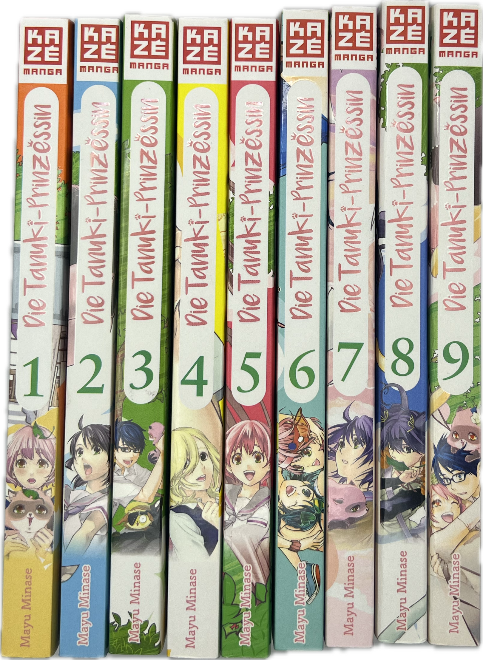 Die Tanuki-Prinzessin 01-09 komplette Reihe – Manayga